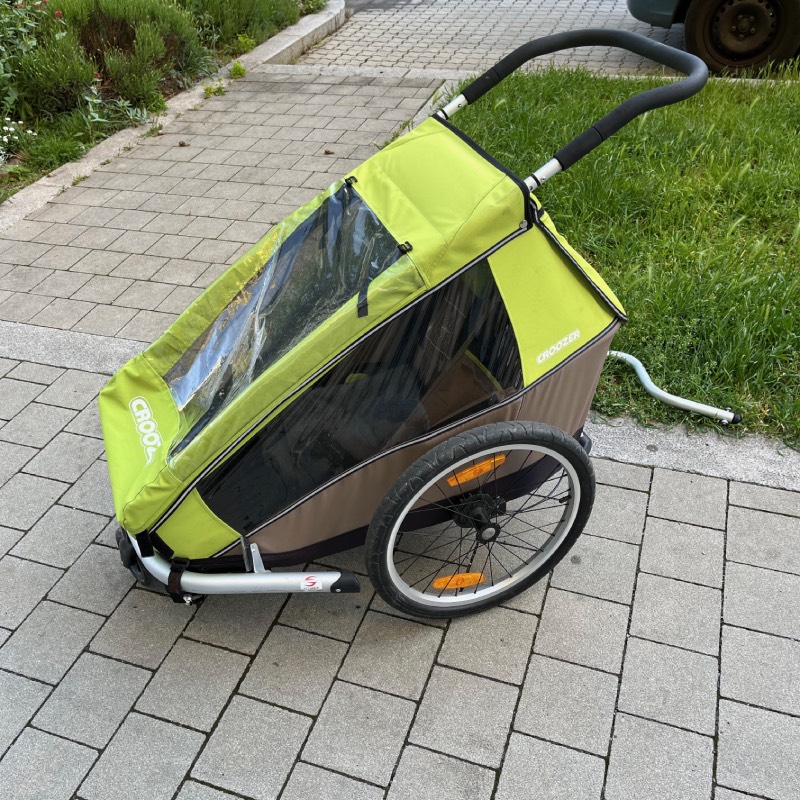 Croozer Kid Plus for 1: Fahrradanhänger, Buggy und Jogger in einem